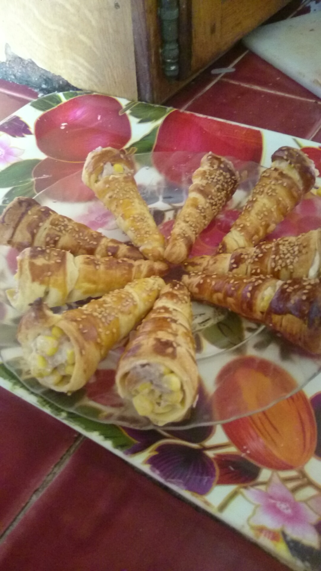 Cornets feuilletés